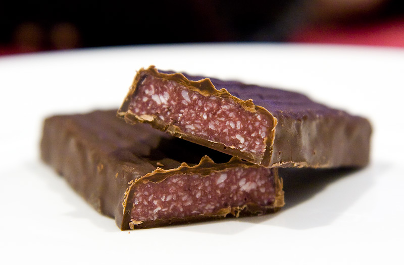Cadbury Dark Cherry Ripe. Join the dark side. | Darwin Foodies